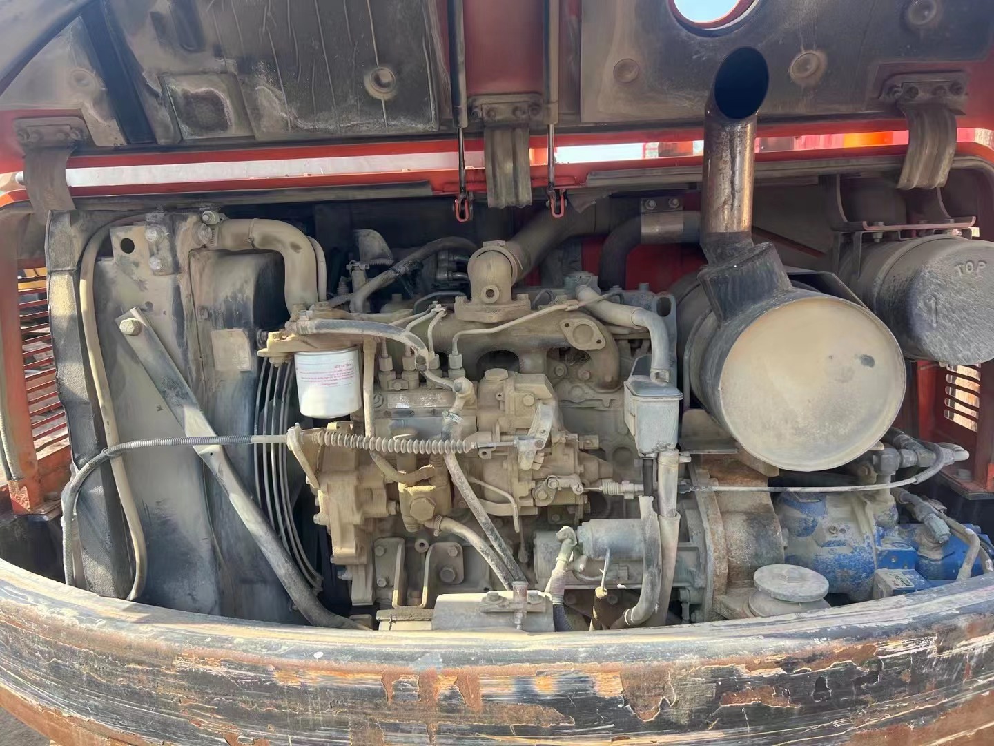 Used Doosan Mini Excavator Compact Excavator Small Excavator DX60 DX60W ...